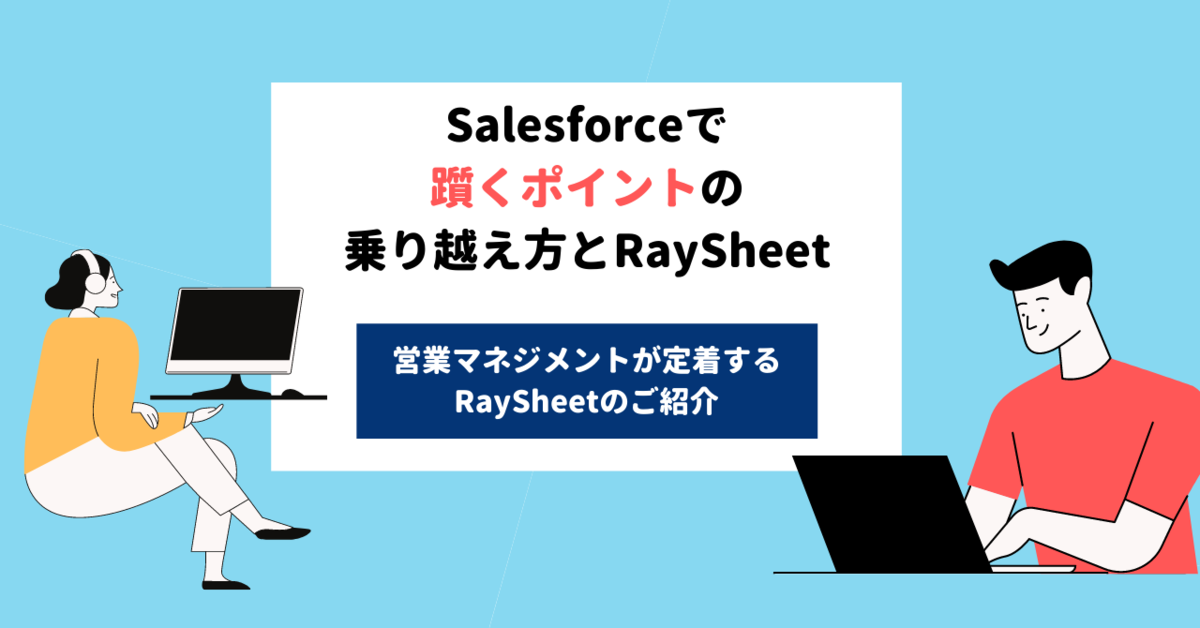 Salesforceで躓くポイントの乗り越え方とRaySheet｜RayKit活用ブログ-SalesforceとExcelのイイトコドリ- - RayKit活用ブログ-Salesforceと ...
