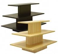 3 Tiered Wood Display Tables: Versatile, Durable and Affordable Store ...