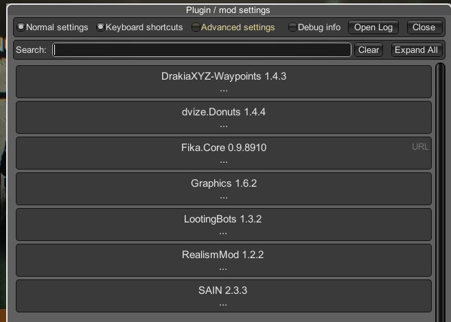 SPT+FIKA環境でのMODインストールと設定 - re_nasuchanの日記