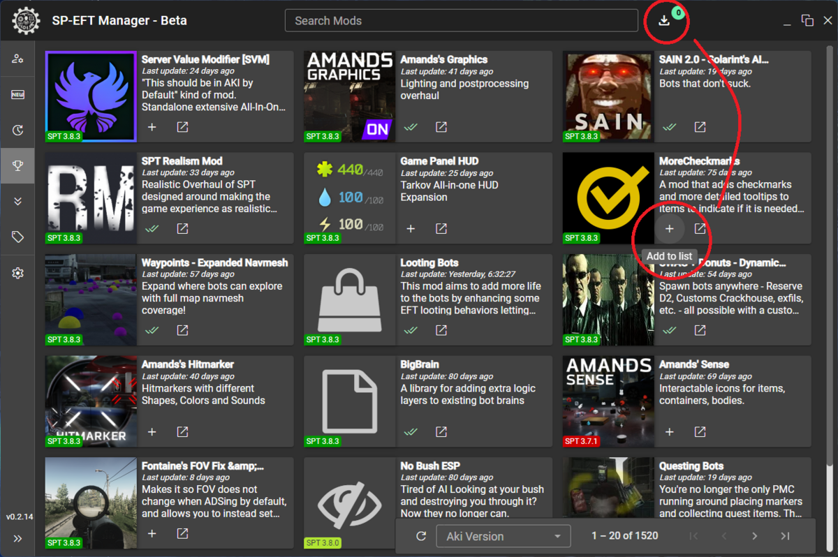 SPT+FIKA環境でのMODインストールと設定 - re_nasuchanの日記