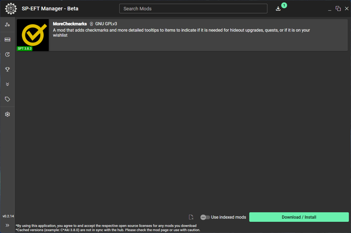 SPT+FIKA環境でのMODインストールと設定 - re_nasuchanの日記