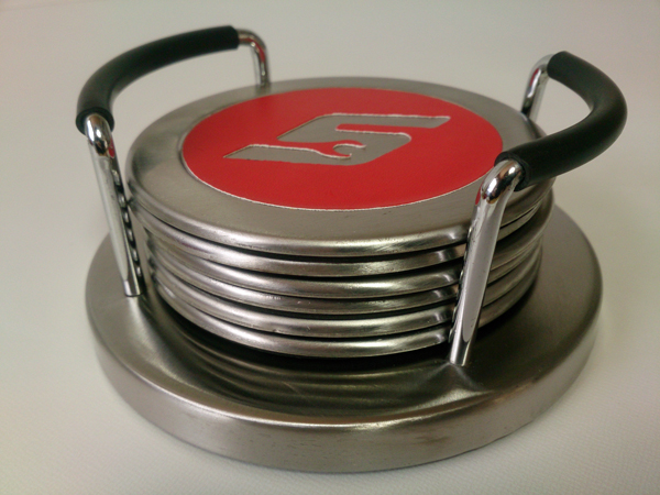 Snap-on Metal Coasters - REDNECK ANTIQUES めくるめくアメリカ雑貨の世界