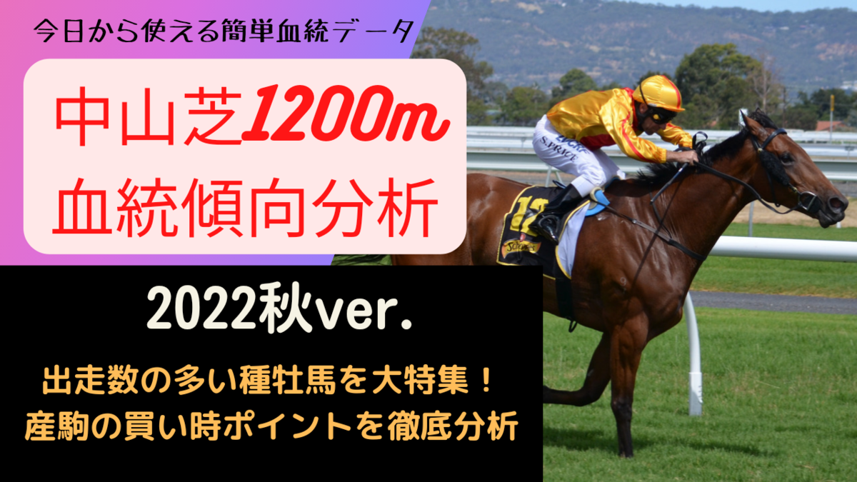 中山芝1200m血統傾向分析2022年秋最新版！好成績種牡馬と産駒の買い時ポイント徹底分析！あの種牡馬の産駒は枠順で意外なデータ！？ - 血統 ...