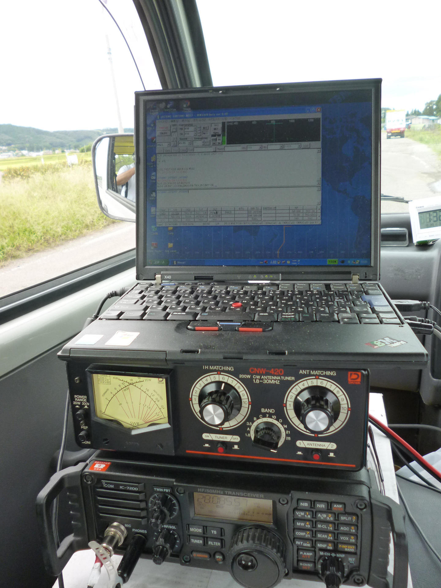 ラジオテレタイプ（RTTY） - JH7BMF Ham Radio diary Ⅱ