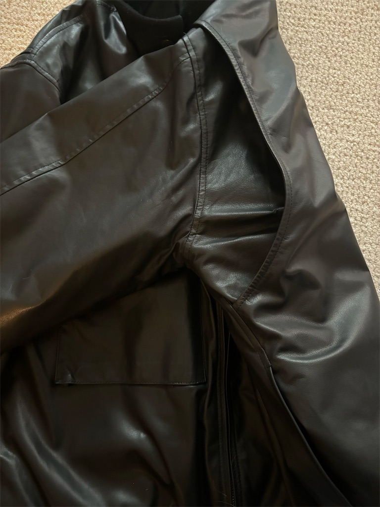 COMOLIのシープスキンG8ブルゾン - get ready