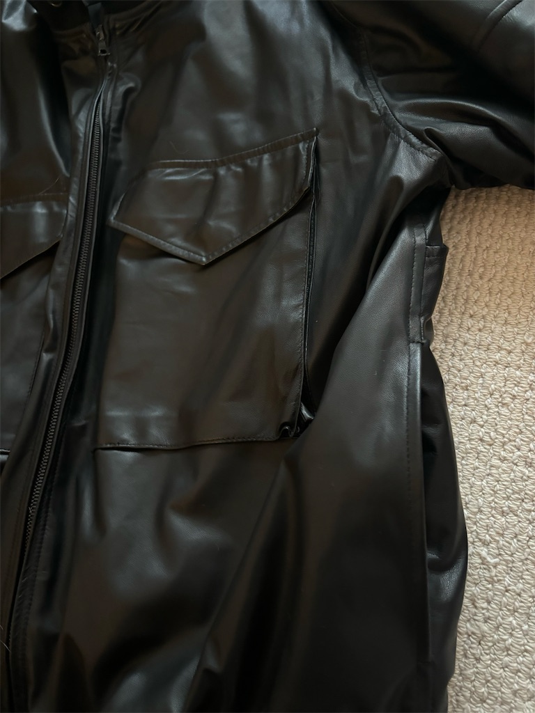 COMOLIのシープスキンG8ブルゾン - get ready