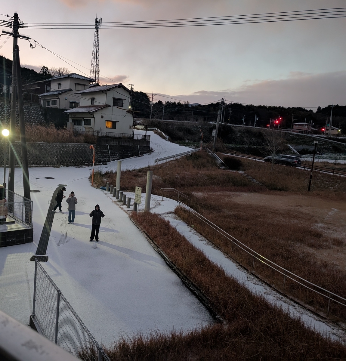 雪の日出勤 - リアル60代&70代