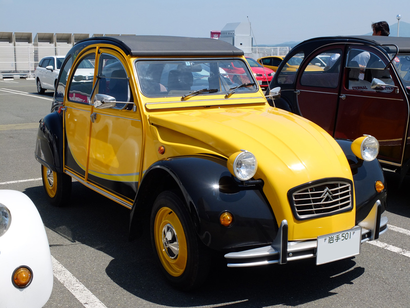 CITROEN 2CV yellow&black - f-f-anex-iwate’s blog