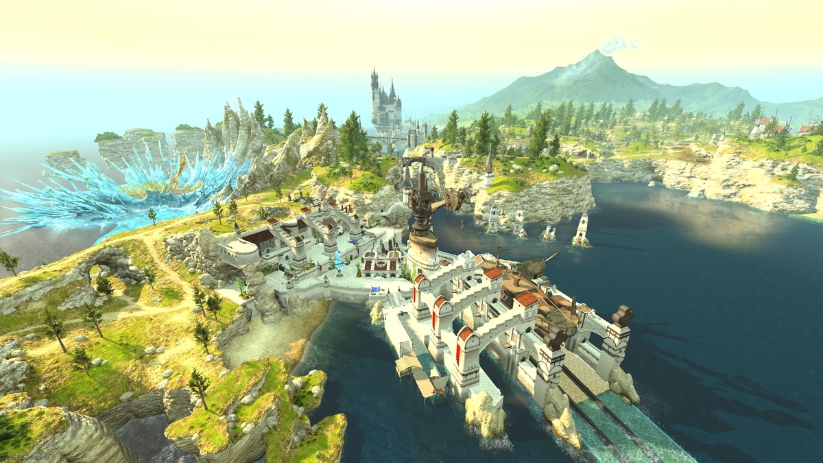 低地ラノシア 一望千里 - Final Fantasy XIV SS集 ～ れおなのポジネガフィルム