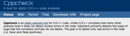 Visual Studio + CppcheckでC++コードの静的解析ができる - 小さい頃はエラ呼吸