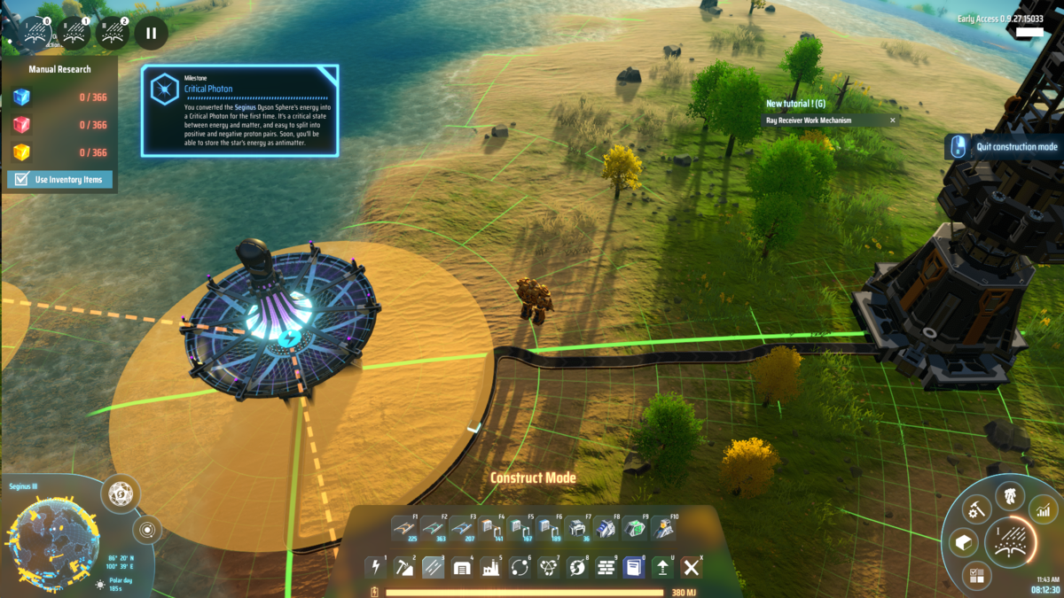 Dyson Sphere Program 「Mission Impossible」実走の記録 - 30代セミリタイア備忘録