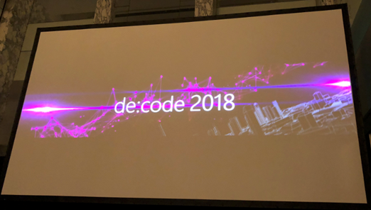 Microsoft de:code 2018 参加してきました！ #decode18 - Seita developer blog