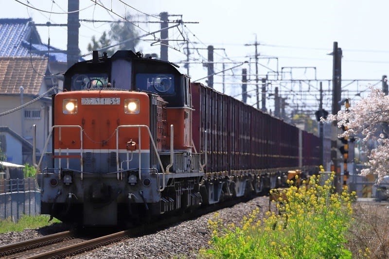 関西線貨物を撮影～富田浜付近にて_19/04/08 - S55年生の人生まだまだこれからだ