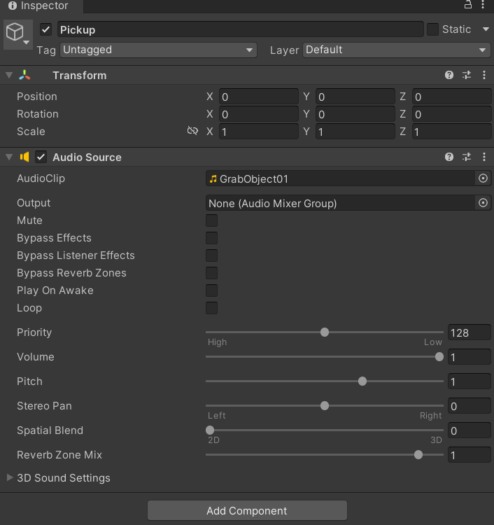 Unity + Oculus Integrationで物をつかむ（その4：オブジェクトをつかむ） - プログマのプログラマ日記