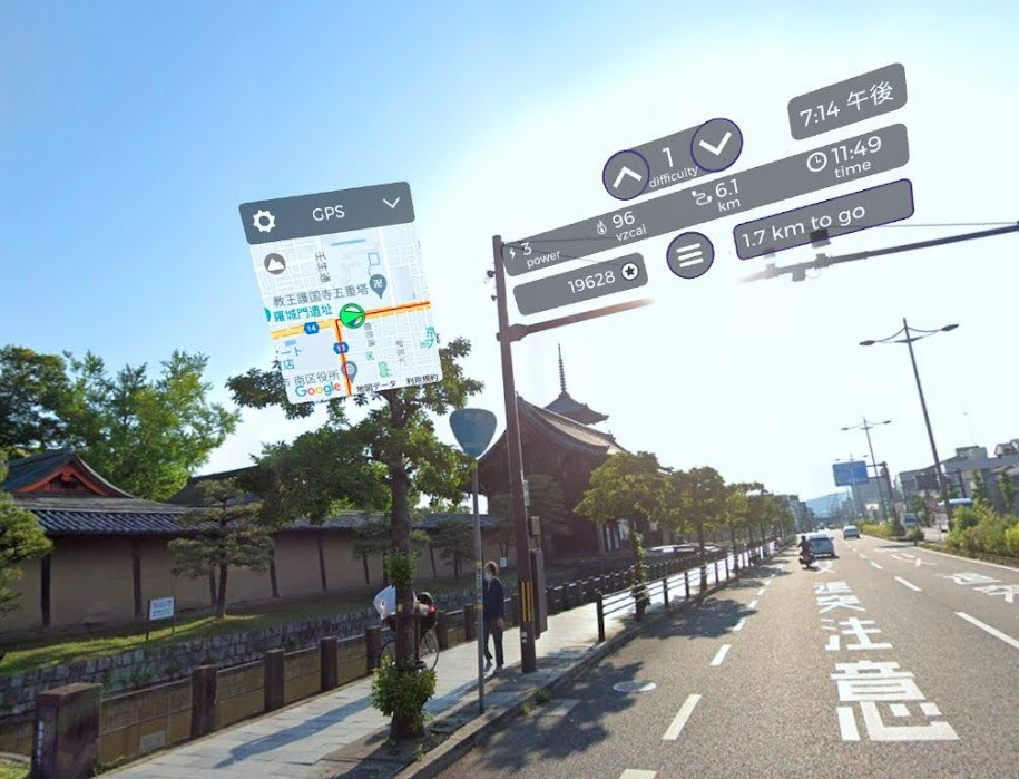 Meta Quest2 VZFITで日本縦断～神戸から京都へ - ribdestroyerのブログ