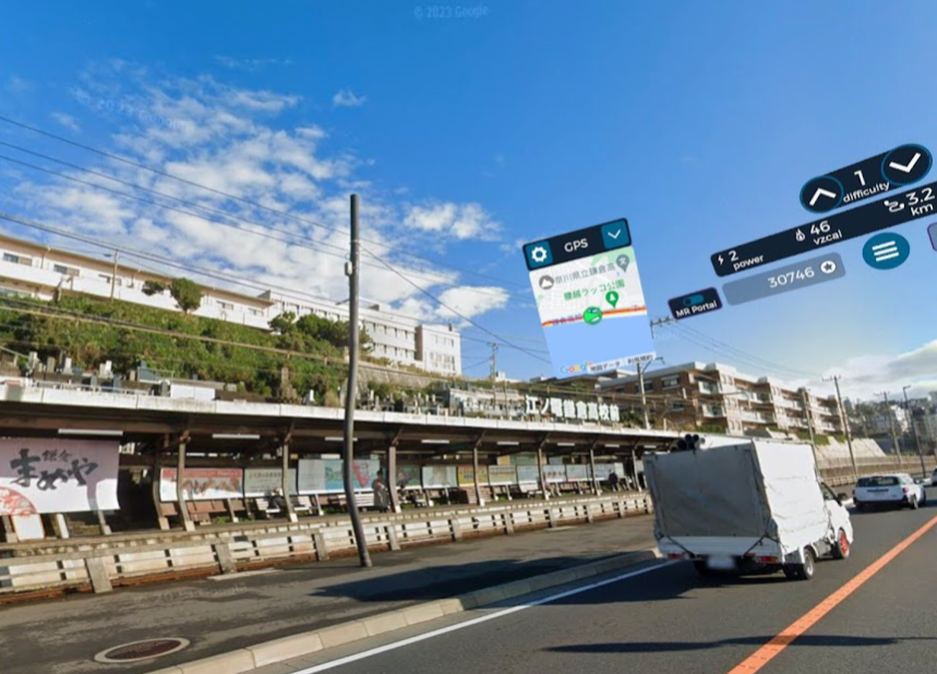 Meta Quest2 VZFITで日本縦断～熱海から横浜 - ribdestroyerのブログ