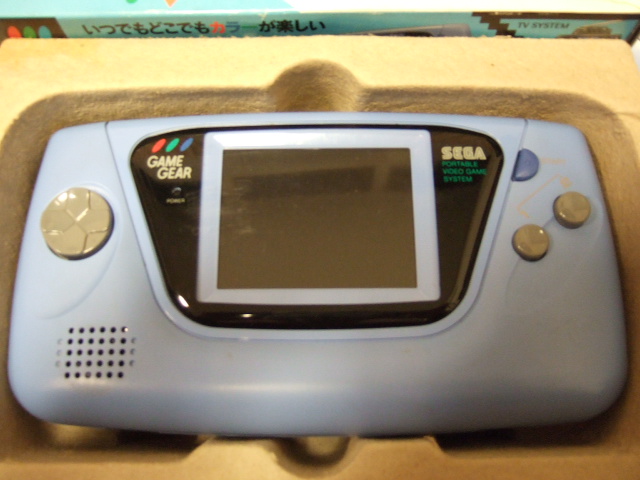 【日本/GG】 GAME GEAR BLUE (1994年発売) ≪セガ≫ - ぴこぴこ i FEEL ALRIGHT