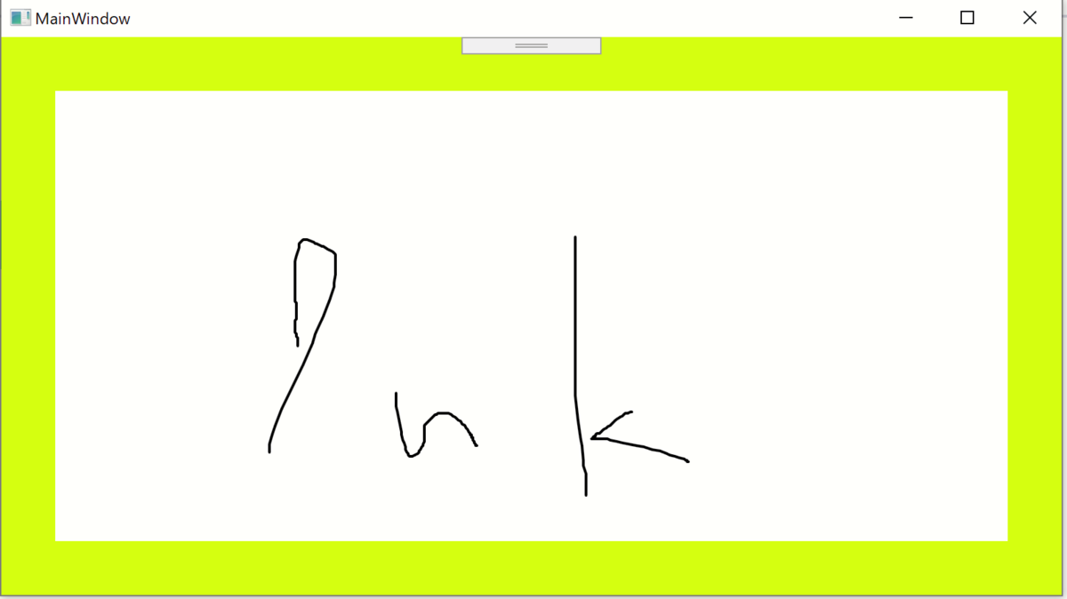 WPFでInkCanvasを使ってみる。InkCanvasの背景を透明にする。 - より良いエンジニアを目指して