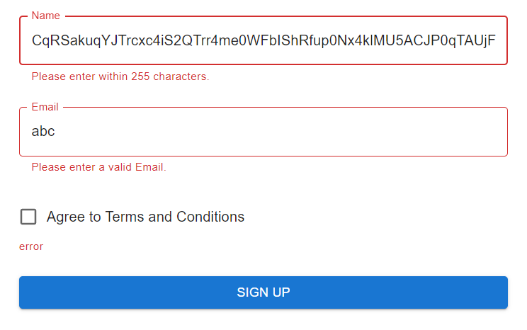 React Hook Formでバリデーションを実装する - Jasper Inc.