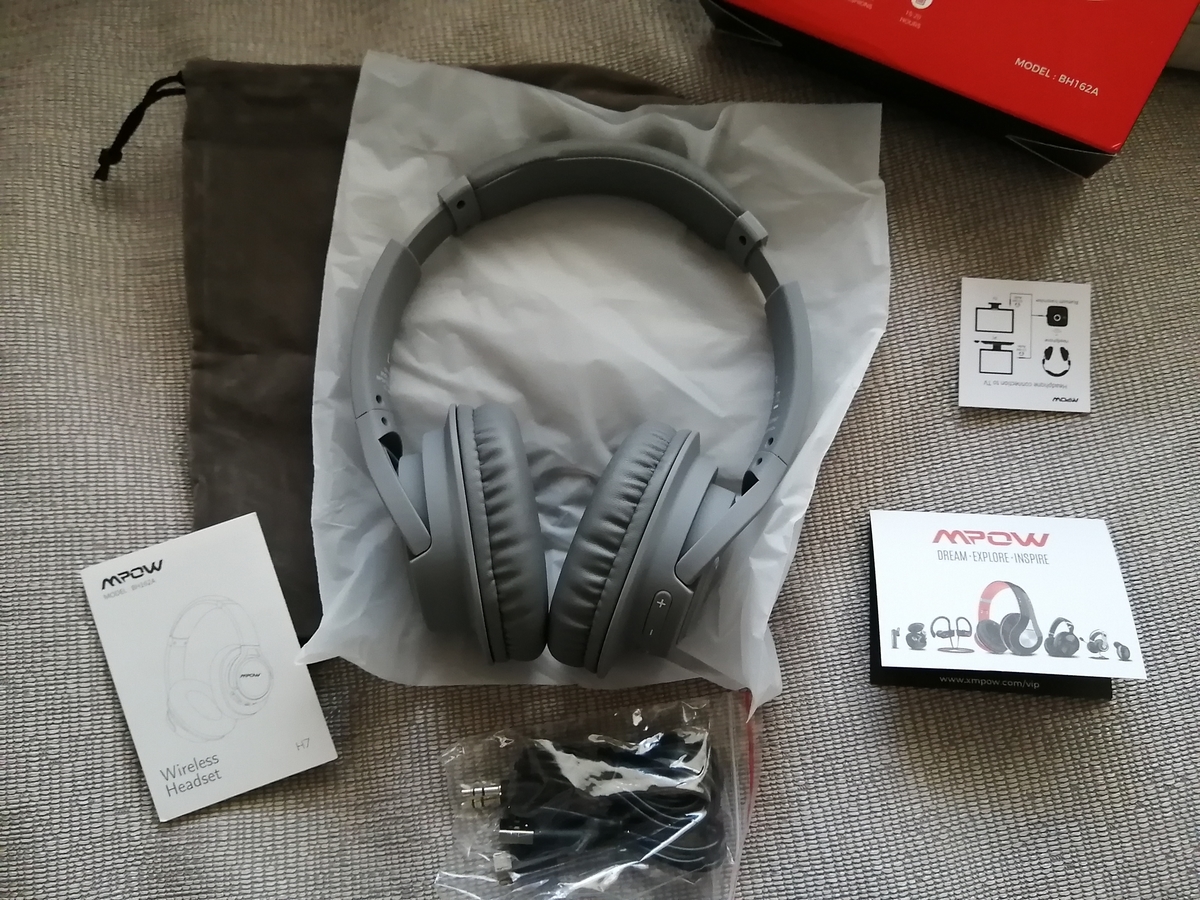 Bluetoothヘッドホン『Mpow H7』 - 昨日のこだわり今日のしあわせ