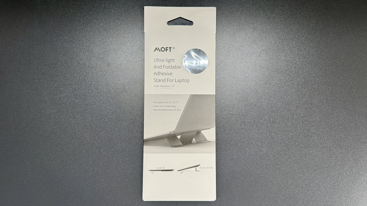 たった 3mm の紙がノートパソコンのタイピングを劇的に改善！「MOFT MINIノートパソコンスタンド」 - 週末はじめました。