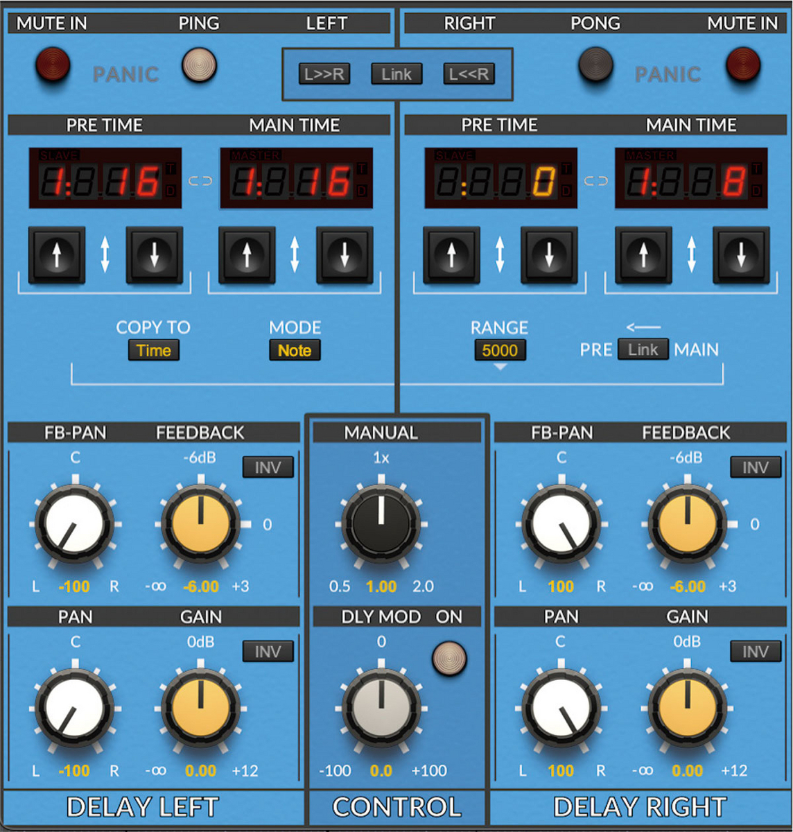 「PSP AUDIOWARE PSP 285」同社PSP 84とPSP 85を土台としたセミモジュラー式ディレイ・プラグイン - サンレコ ...