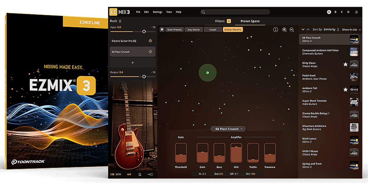 TOONTRACKがAI技術を搭載したミックス／マスタリング専用プラグインEZ MIX 3を発表 - サンレコ 〜音楽制作と音響のすべてを届けるメディア