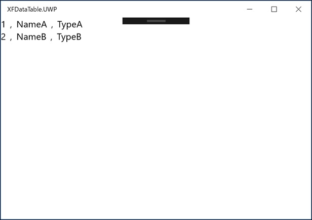 Xamarin で SQL Server と直接接続し DataTable で値を扱う - rksoftware