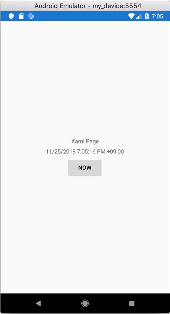 Xamarin Form で XAML を使わず DataBinding する - rksoftware