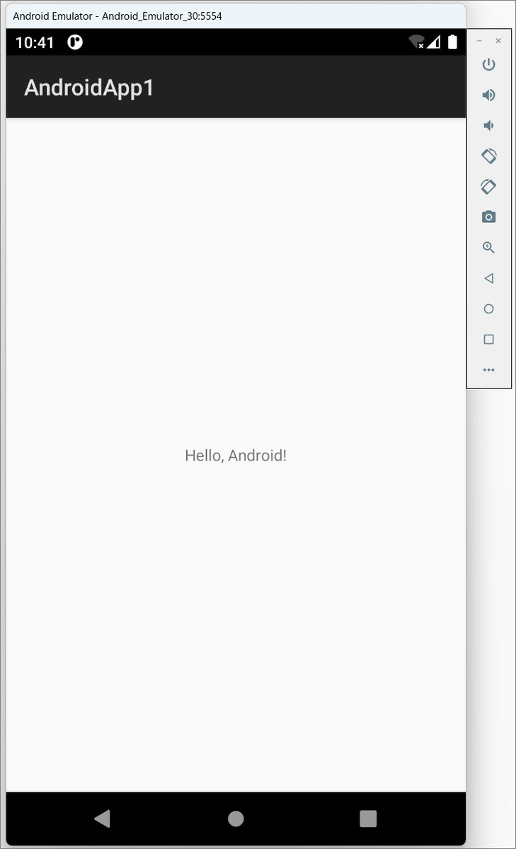 .NET で Android アプリを作る ( Windows ＆ Visual Studio & Windows Subsystem for Android) - rksoftware
