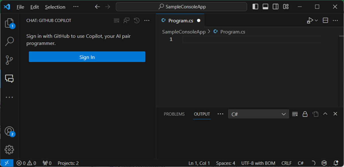 GitHub Copilot はじめました - rksoftware