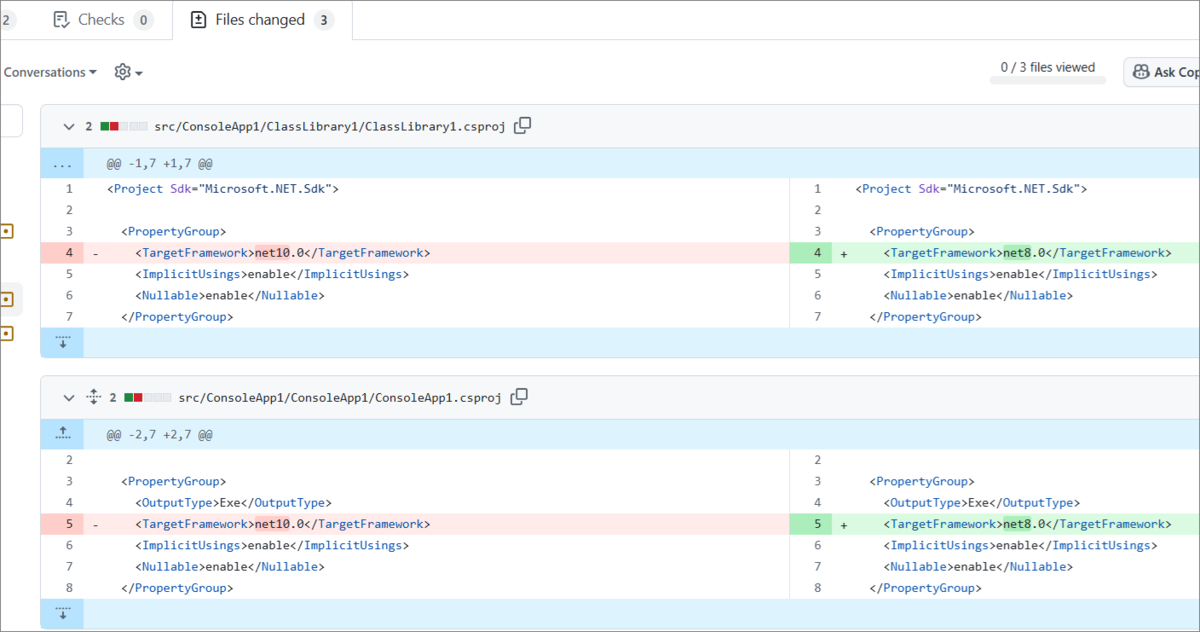 GitHub Copilot coding agent で実行環境 .NET 10 で作業してもらう - rksoftware