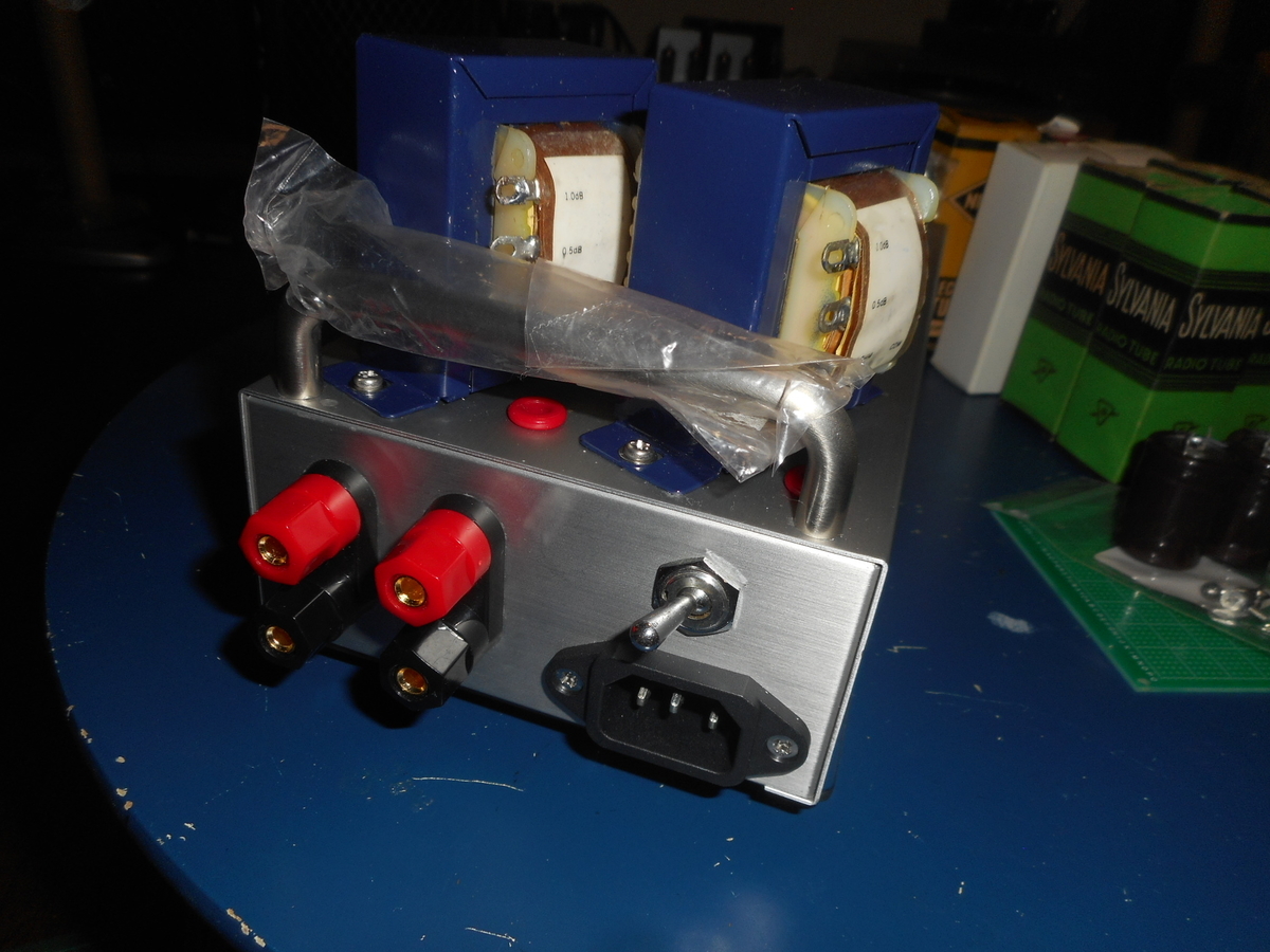 50L6GT SIPP アンプの製作3 部品取り付け - mosukeのオーディオ