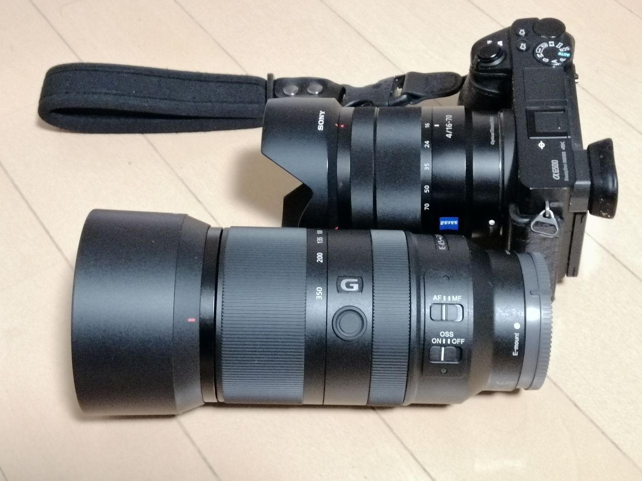 SEL70350G vs SEL1670Z - Roamingaround-JP