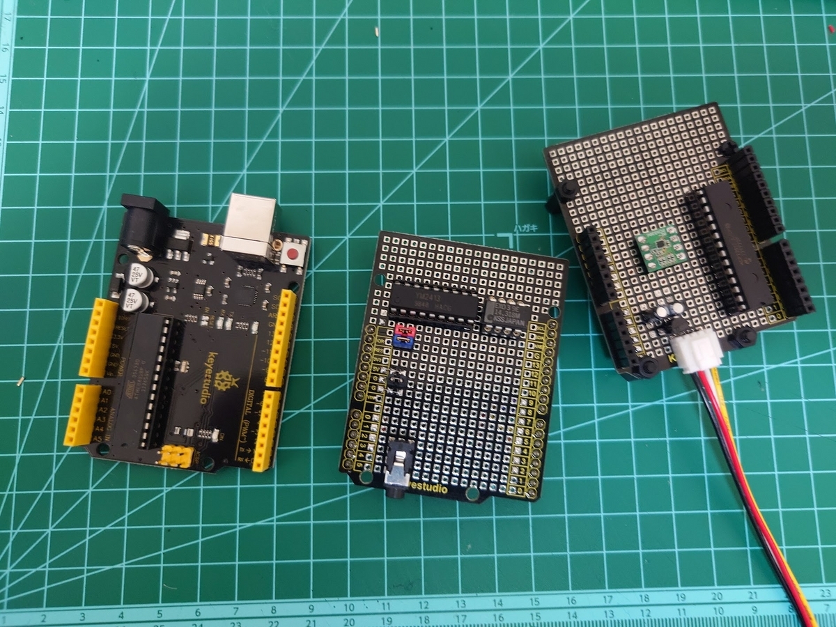 Pico+YM2413シールドもどき失敗 - 田舎おやじの言動log