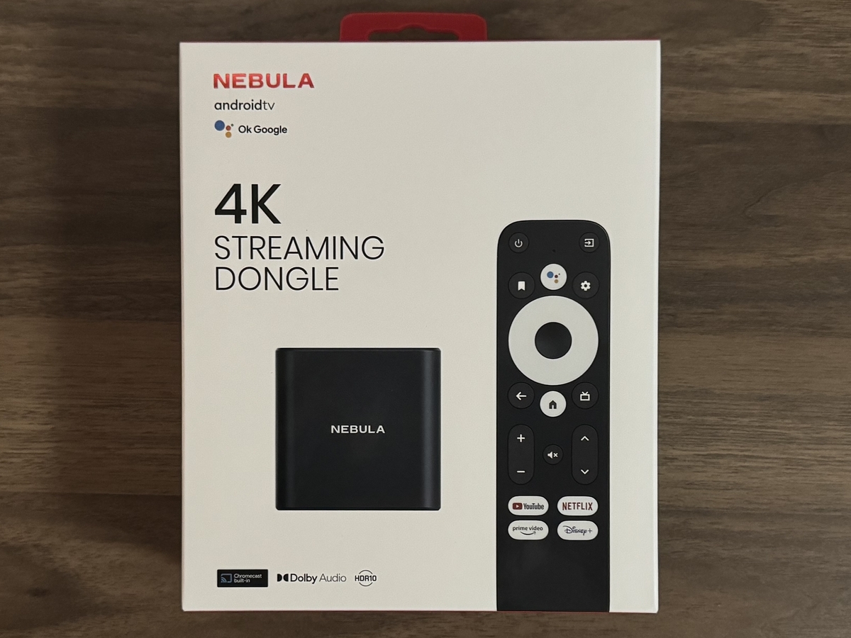 Nebula 4K Streaming Dongleを買ってみた - roricaの殴り書き板。