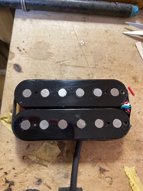 ROD12、シングルx2構造のハムバッカー音源 RugirPickups - Rugir Pickups’s blog