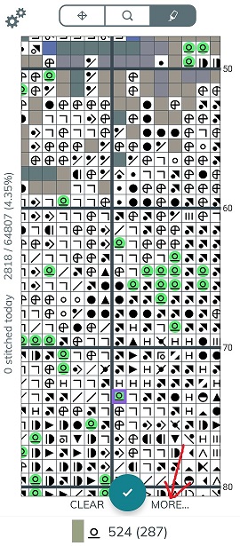 Pattern Keeper 使い方メモ - クロスステッチ日誌