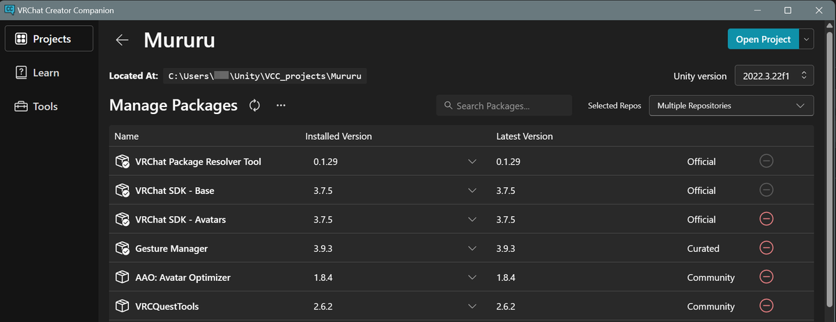 VRChat用アバターのiOS対応をした - ひつじぶどう
