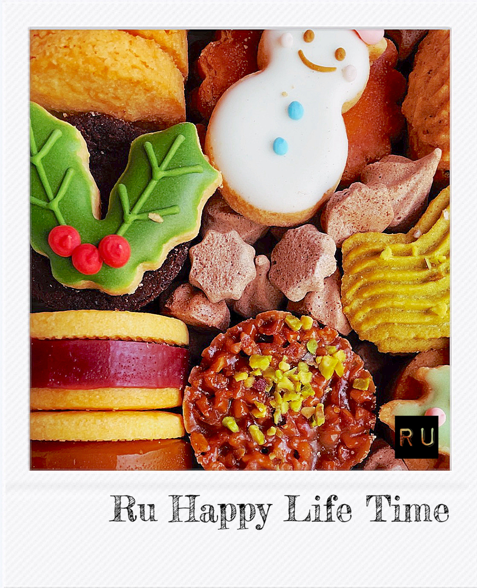 UN LIVRE アンリブレ Happy Christmas ハッピークリスマス クッキー缶 - Ru Happy Life Time