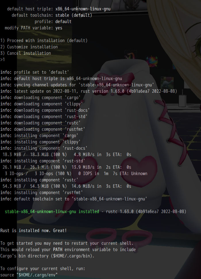 RUSTの学習ブログ開設。ubuntuサーバに、Rustをインストール。 - RUST学習ブログ