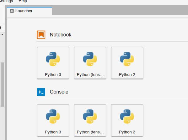 tensorflow用のpython環境をjupyterLabで使う - ryamadaのコンピュータ・数学メモ