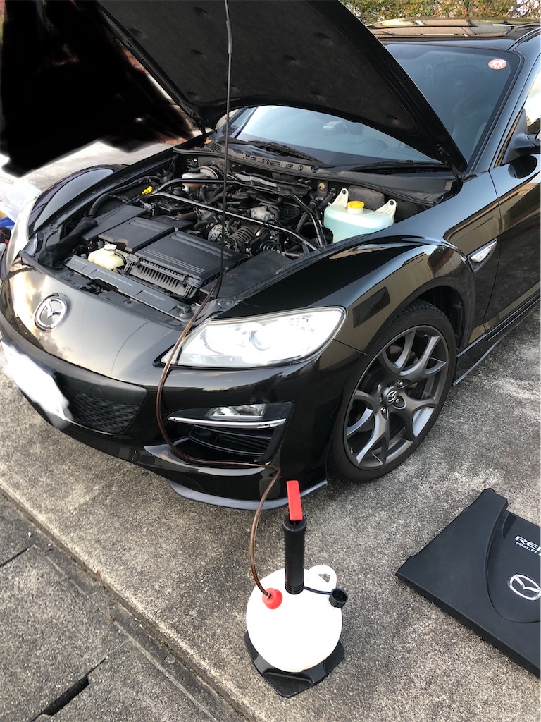 RX-8 オイル交換 - プラモデルとRX-8のブログ