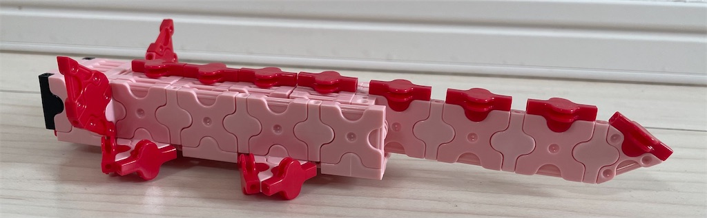 マインクラフトとLaQで夢のコラボ！ウーパールーパーを作ってみた！ - りょうのあそび研究所