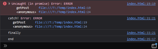 複数のasyncを扱う際にreject起きるとNodeJSだとtry-catchをすり抜けるように見える件。あとPromiseのUnhandled Rejection - 日々量産