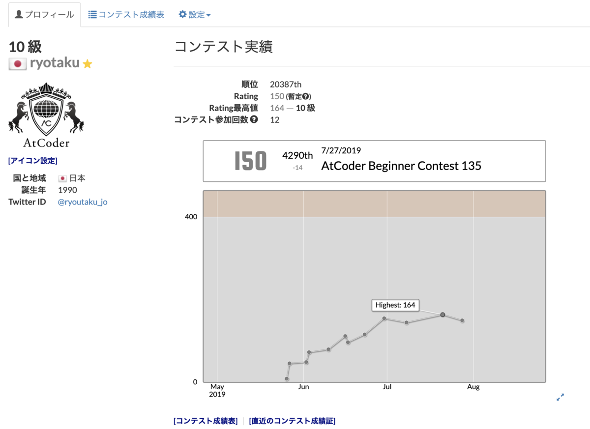 【atcoder12回目】atcoder Beginner Contest 135の振り返り(ruby) Ryotakus Tech Blog