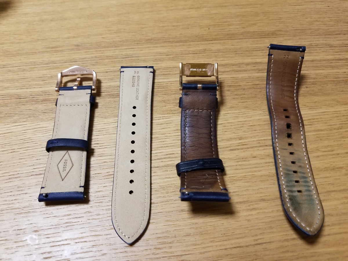 FOSSIL ME3102 ベルト交換 - 旅と家電と車