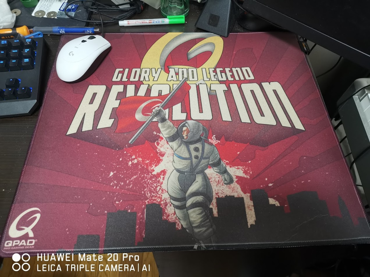 マウスパッド買った話 QPAD CD-45 GAL - ryukin