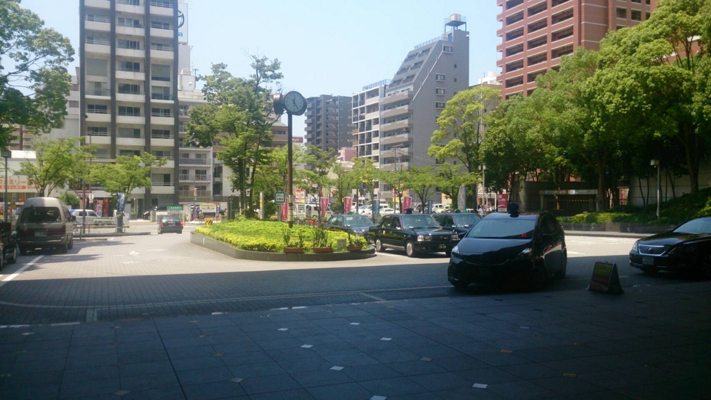 Taxi stand of JR Namba station - 関西観光地情報