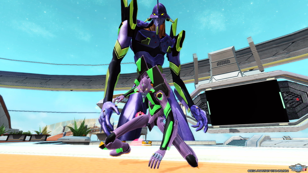 【PSO2】エヴァンゲリオンスクラッチ - saba2